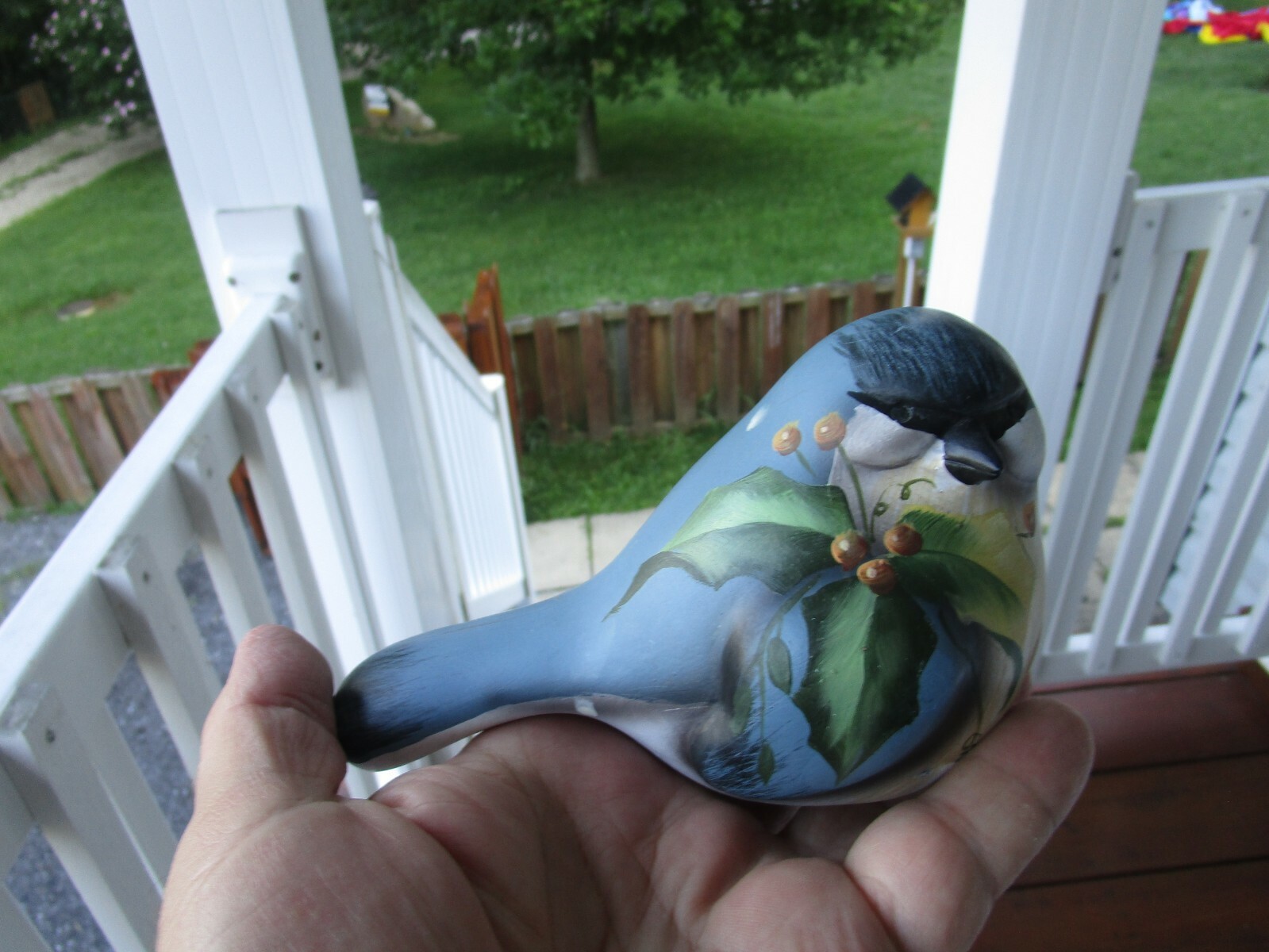 LOVELY~ TII COLLECTIONS MD RESIN BLUE BIRD FIGURINE!! | eBay