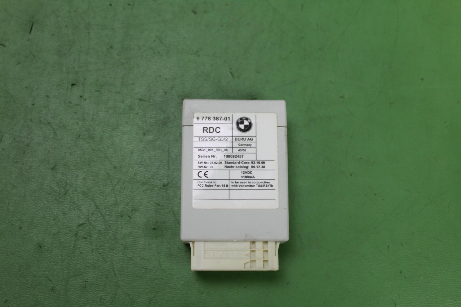 2008 BMW 528i E60 Tire Pressure Monitor TPMS 6778387 for sale online | eBay