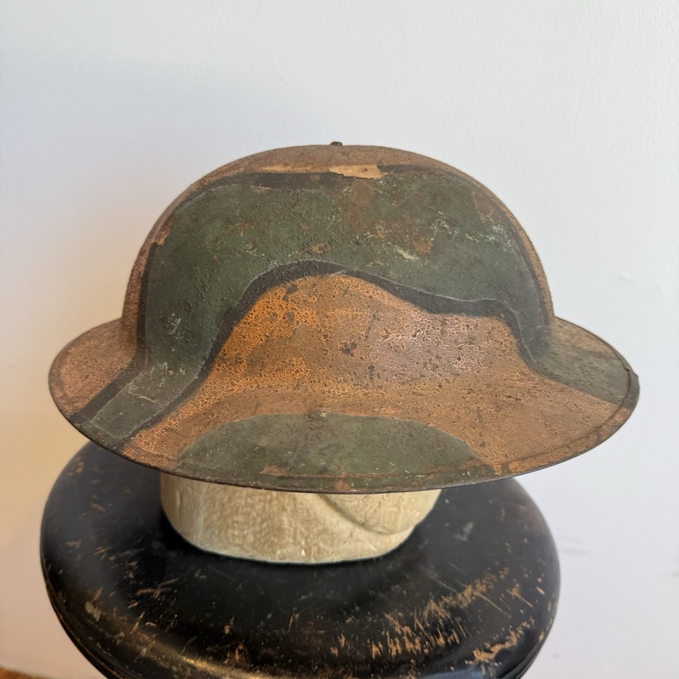 Original WW1 US Or British Painted Camo Brodie Camo | eBay