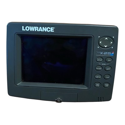 Lowrance LCX-25 25c Head Unit ONLY - Works! | eBay