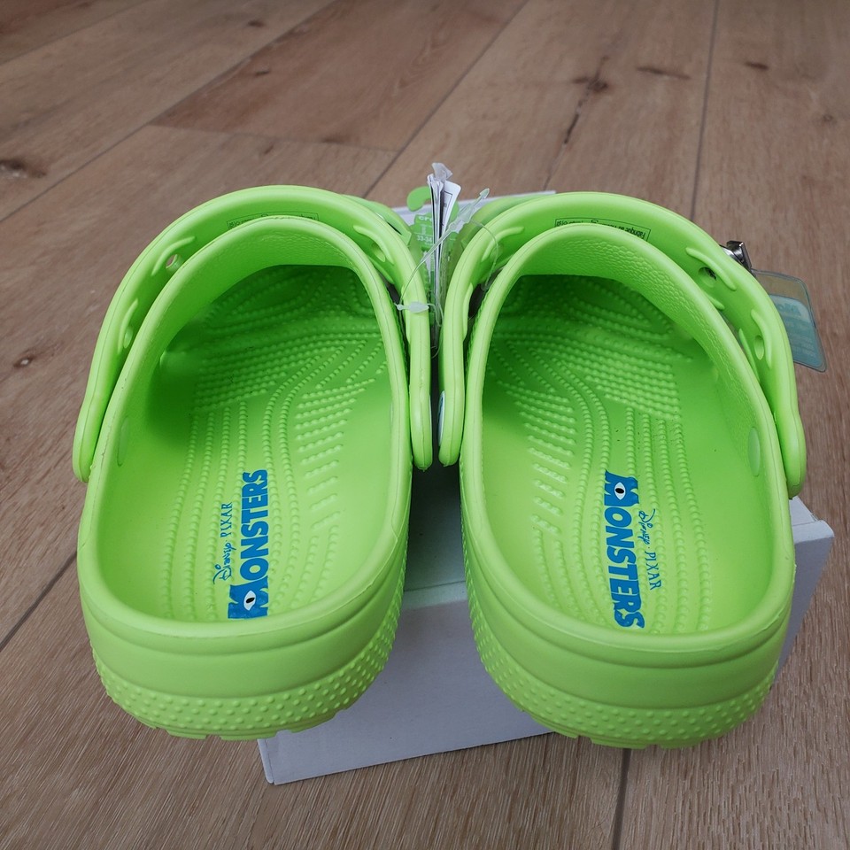Crocs Clogs Disney Pixar Monsters Inc Mike Wazowski Youth Big Kids Size ...