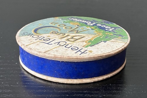 Rare Antique Henry Tetlow’s Blue Moon Face Powder, Brunette, (full) | eBay