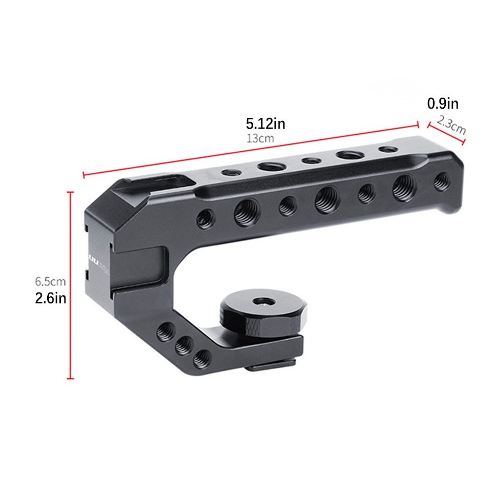 Universal DSLR Camera Rig Top Handle Grip Cold Shoe Adapter Mount for ...