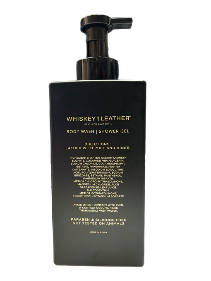 2x Whiskey & Leather Body Wash Scent: TEAKWOOD - 32 fl. oz | eBay