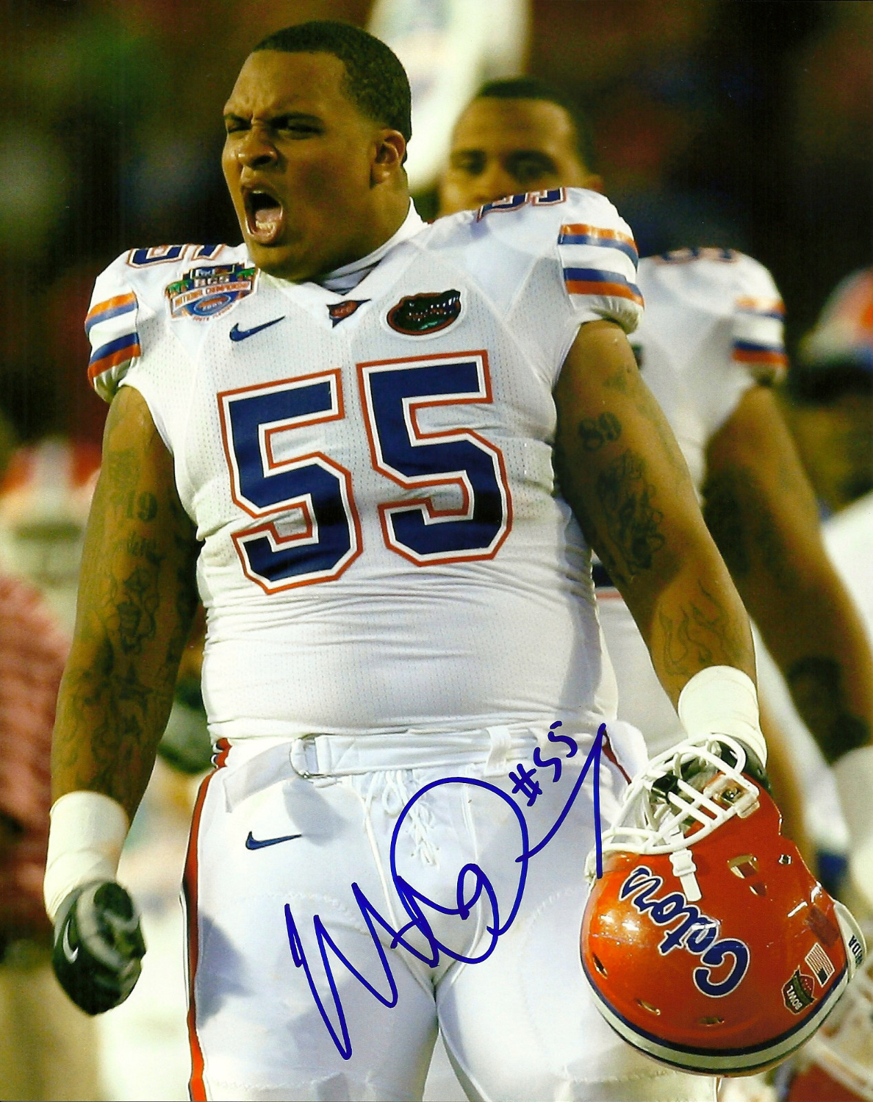 Mike Pouncey Hand Signed 8x10 Photo Miami Dolphins Football Autograph ...