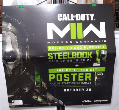 Call Of Duty Advanced Warfare Poster Gamestop