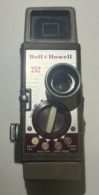 Bell and Howell 252 8mm cine camera tested, working | eBay