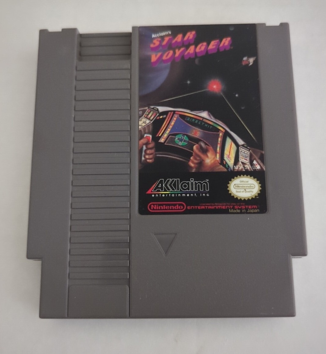 Acclaim’s Star Voyager (Nintendo Entertainment System NES) - Cartridge ...