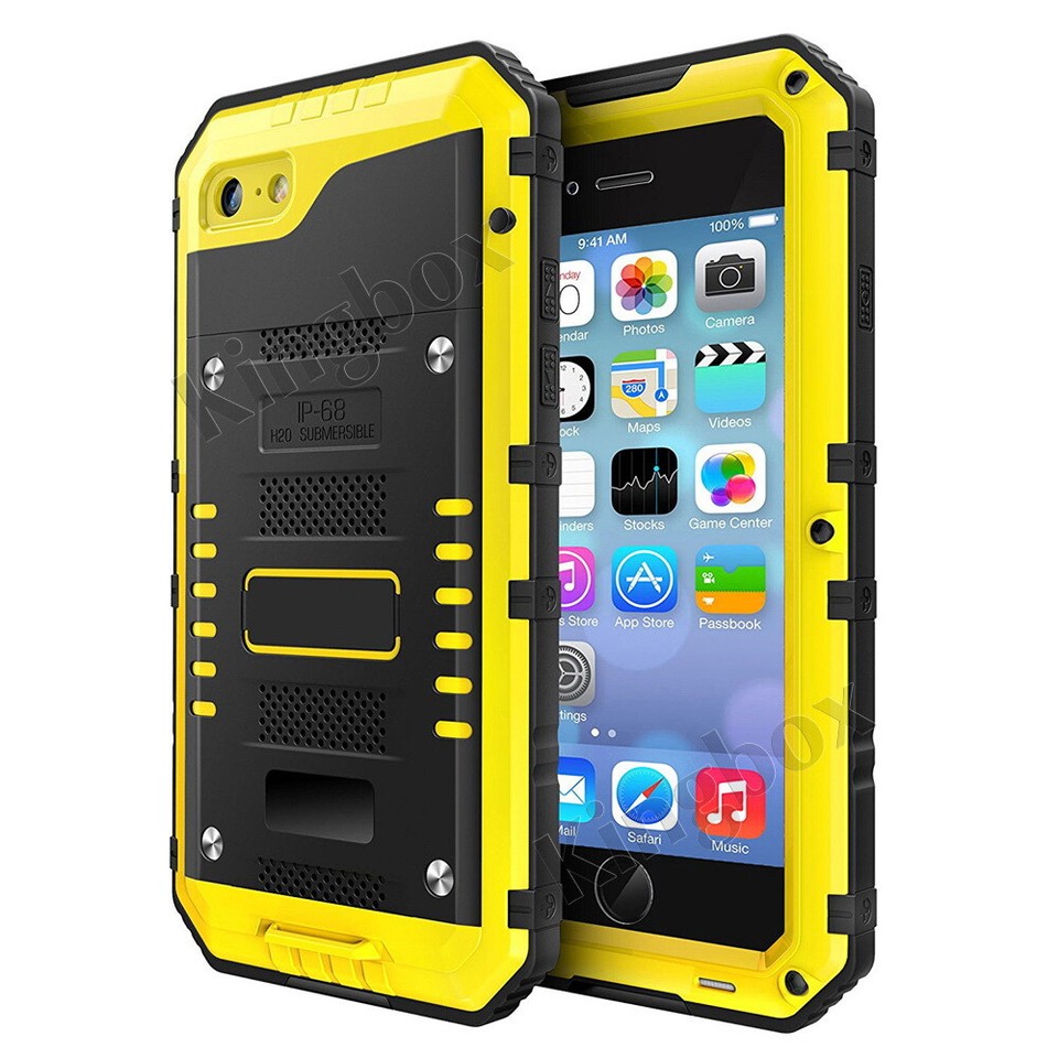 Waterproof Shockproof Aluminum Metal Case for iPhone XS XR 7 8 11 12 13 ...