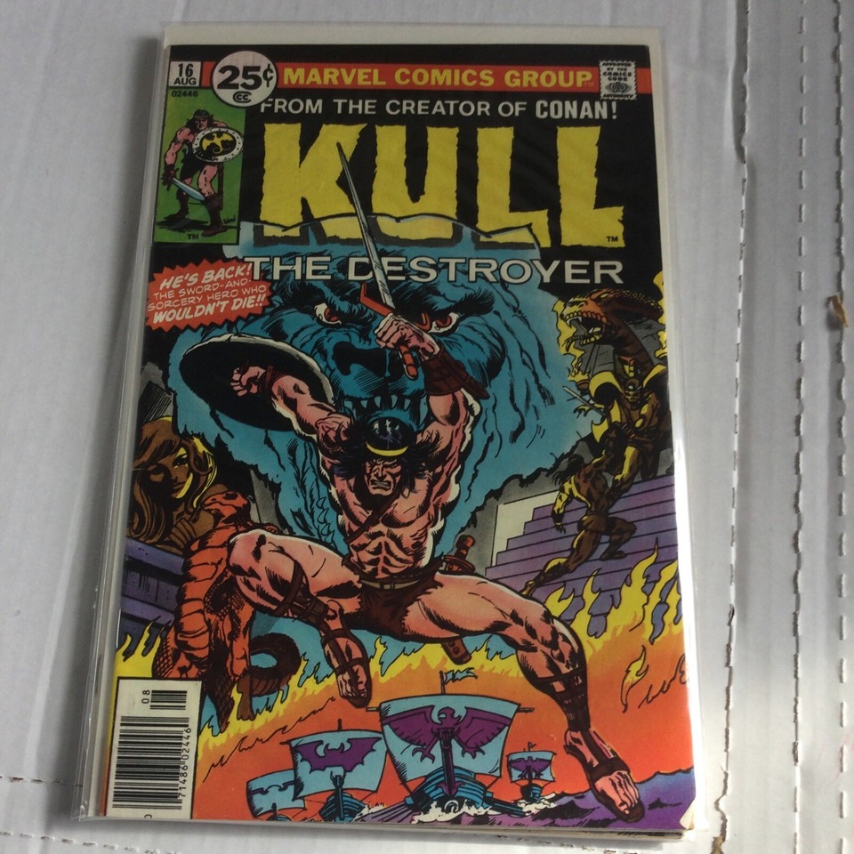 Kull The Destroyer 14,15,16,18,20 VG Marvel | eBay