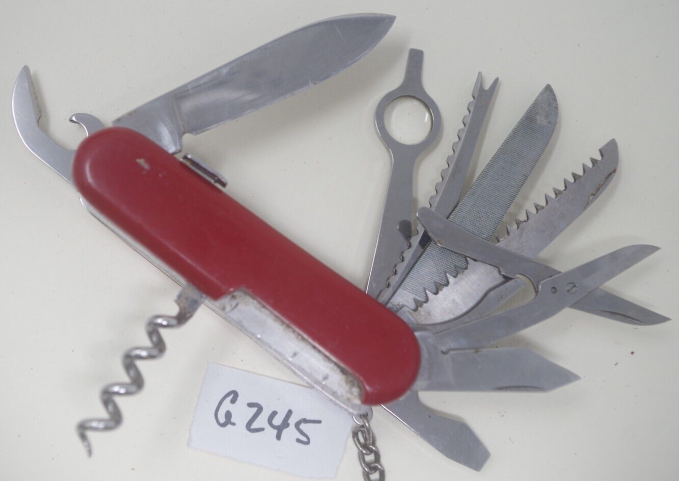 Precise Wenger Champ Swiss Army Pocket Knife Backpacker Victorinox ...