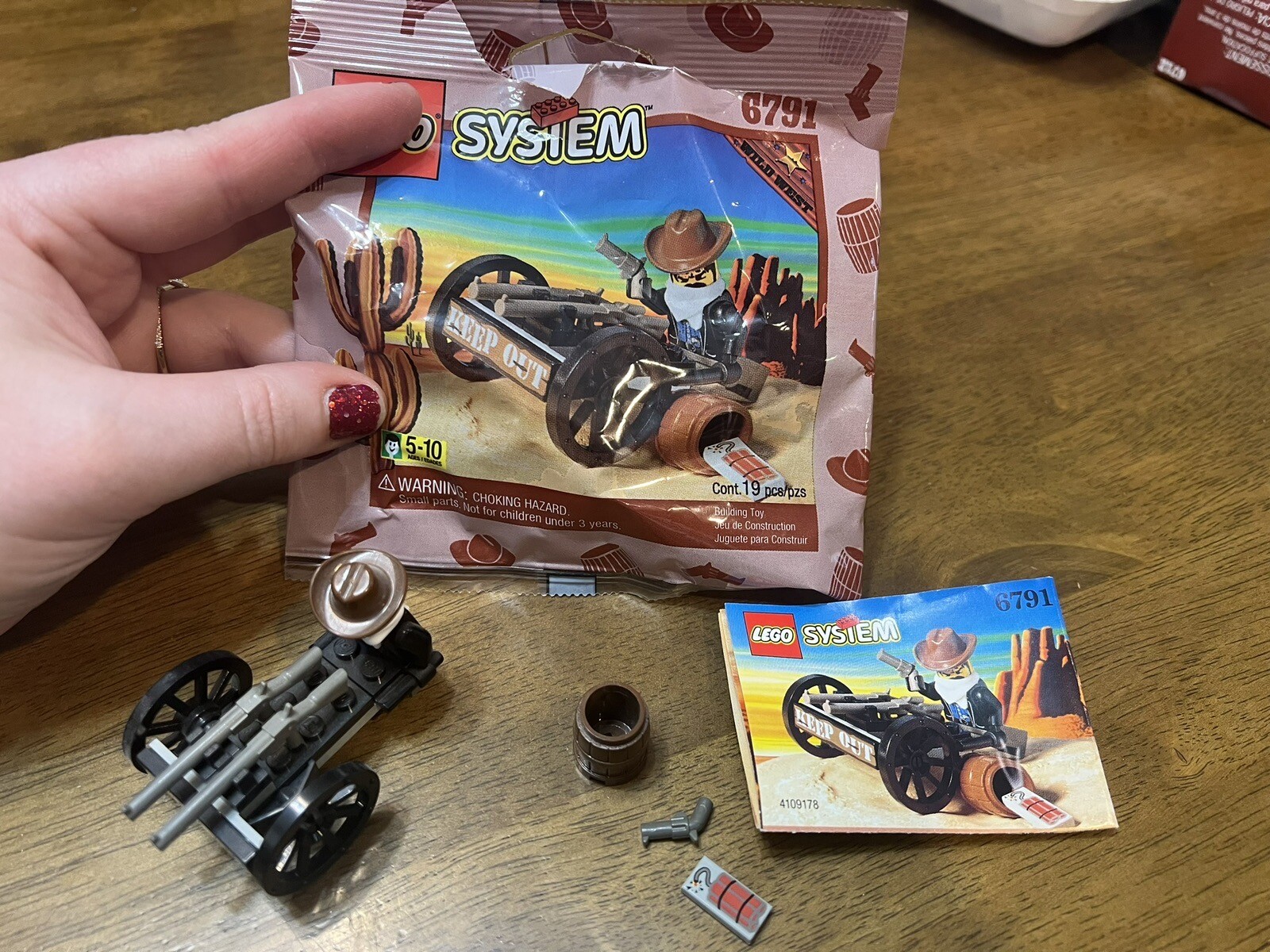 LEGO Western 6791 BANDIT'S WHEELGUN w/ Instructions 1997 - | eBay