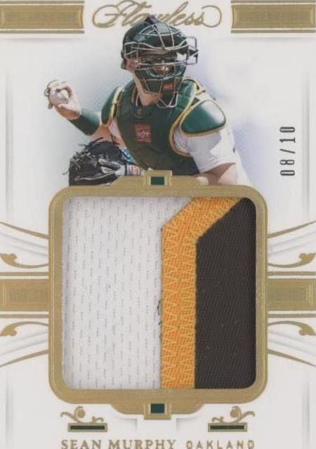 2021 Panini Flawless - Patches Sean Murphy #PA-SM Gold /10 (MEM) for ...