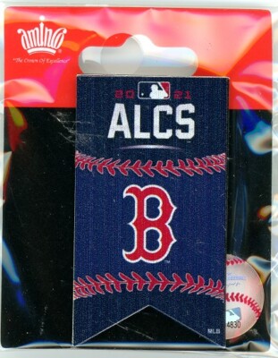 Red Sox 2021 ALCS Banner Pin Boston New in package American League ...