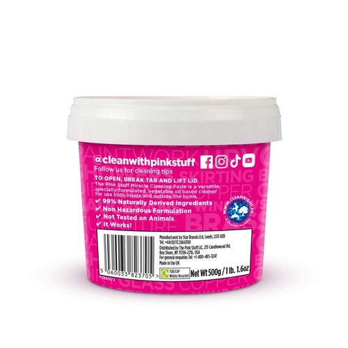 The Pink Stuff Miracle Cleaning Paste 850g 5060033821114 | eBay