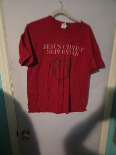 Men's L Red Jesus Christ Superstar Shirt | eBay