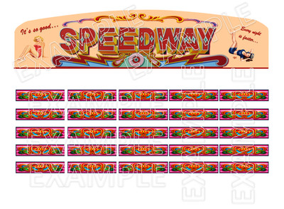 FunFair Fairground Decal Kit for DAPR Speedway 1:50 Scale - Traditional ...