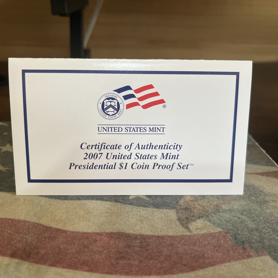 2007-S US Mint SILVER Proof Set 10 with 2007 Mint Proof Set of ...