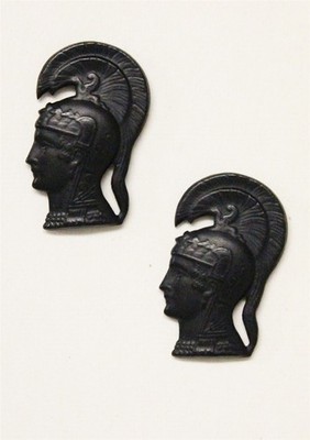 Army Officer's Collar Pin set 8585: Women's Army Corps (WAC) - subdued ...