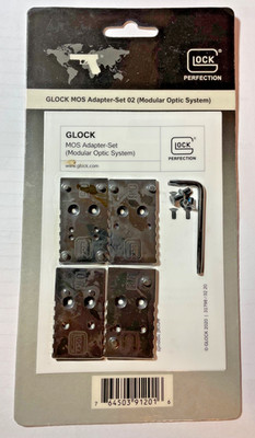 Glock MOS Adapter Kit - SET 02 (Modular Optic System) - NEW - IN ...