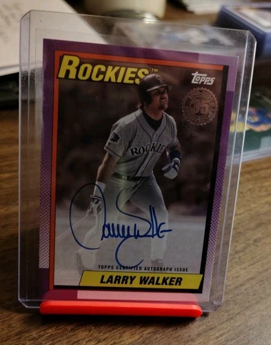 LARRY WALKER AUTOGRAPH | eBay