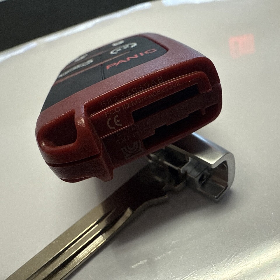 OEM RED REMOTE KEY FOB FOR DODGE CHARGER CHALLENGER HELLCAT TRACKHAWK ...