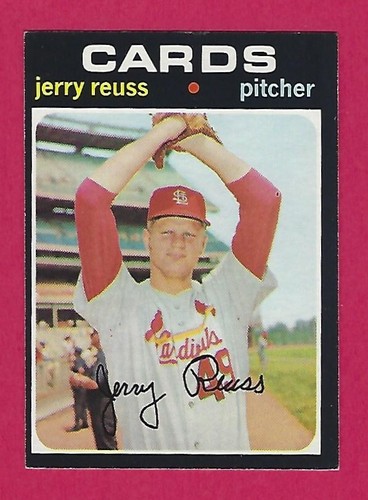 1971 Topps Jerry Reuss # 158 St. Louis Cardinals NM | eBay