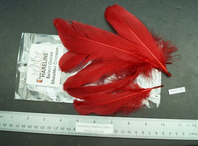 One Pack Hareline Crimson Select Goose Shoulder Lot-SF-210 | eBay
