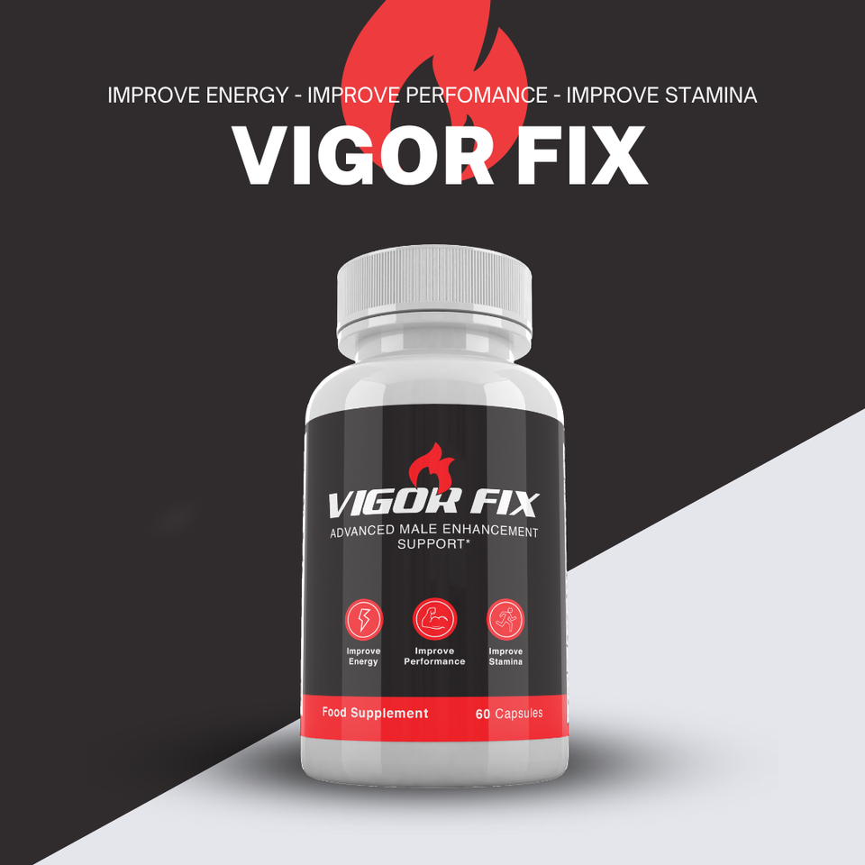 Vigor Fix - Food Supplement - 1 Month Supply - 60 Capsules - [1 Bottle ...