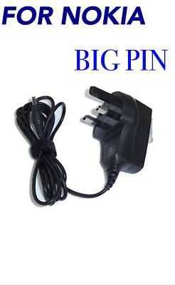 Main Charger for Old Nokia 1100, 1112, 1600, 3310, 6310 and many models ...