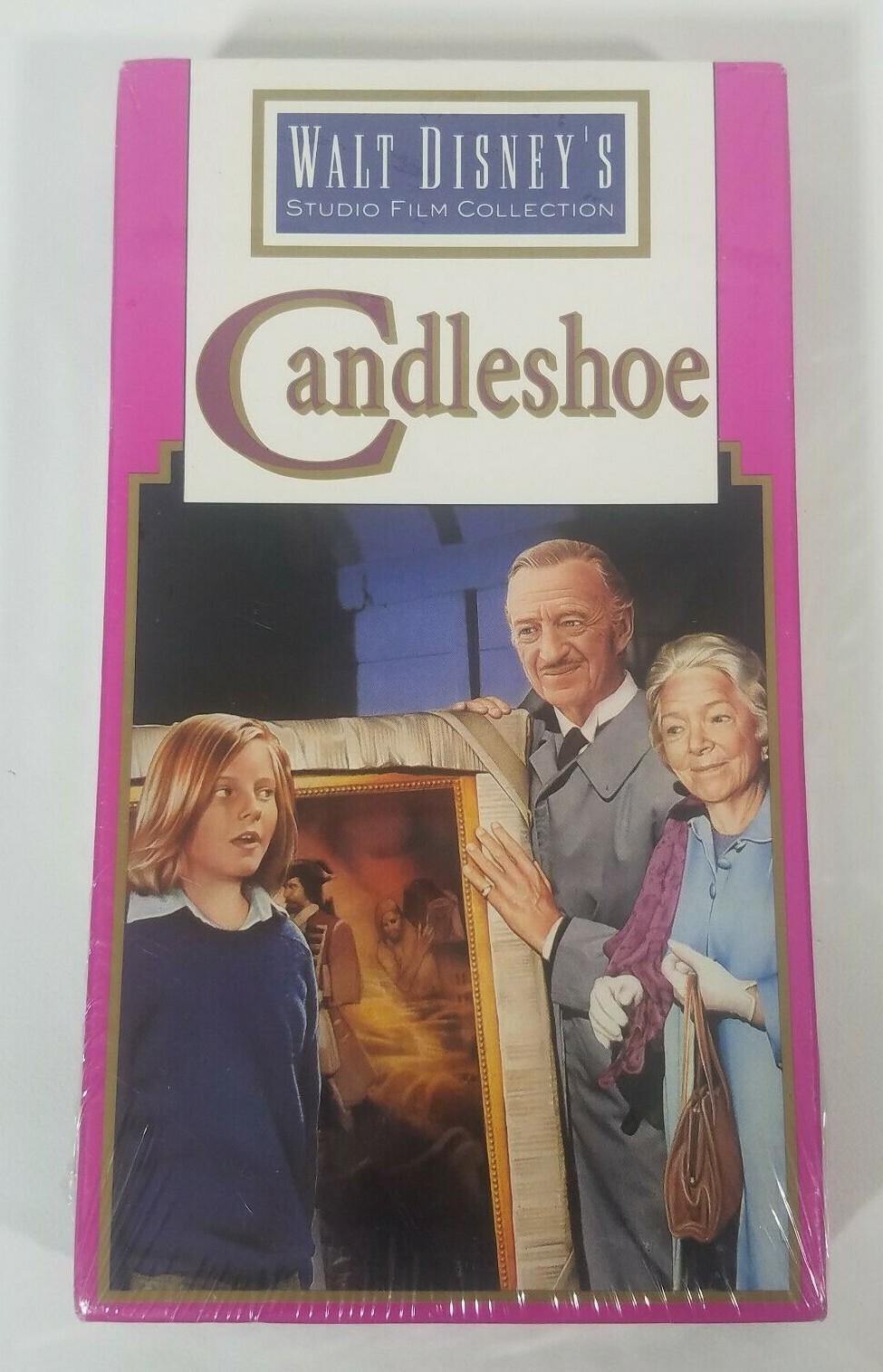 Walt Disney Film Collection Candleshoe VHS Video Movie Jodie Foster ...