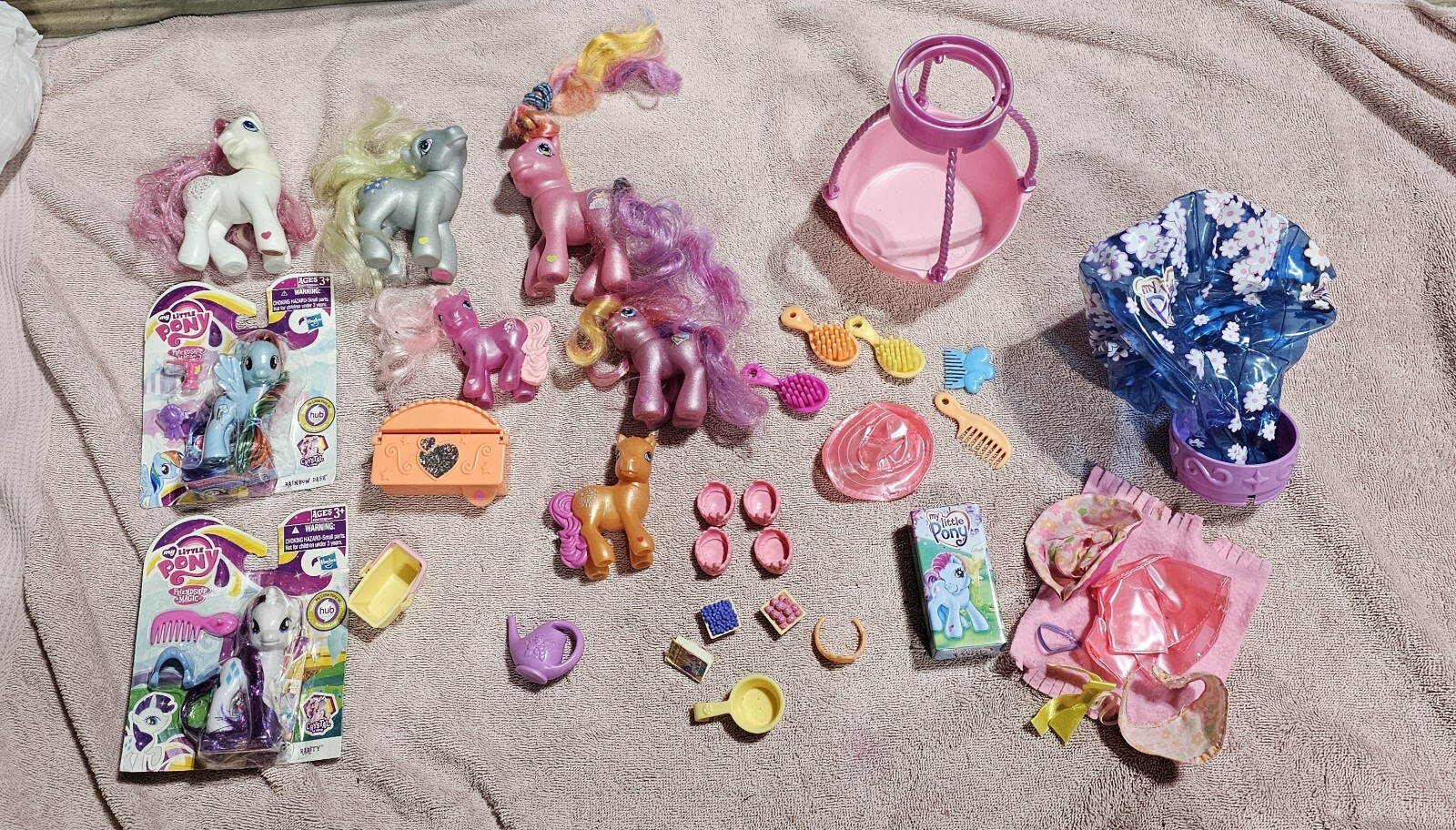 My Little Pony Mixed Generations Lot - MLP - 8 Ponies And Castle | eBay