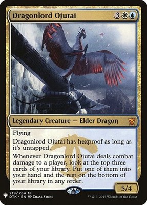 x1 Dragonlord Ojutai x1 MTG The List Magic The Gathering | eBay