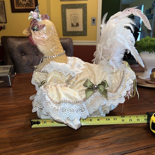 Katherine's Collection Rare Retired Fancy Chicken Hen Wayne Kleski ...