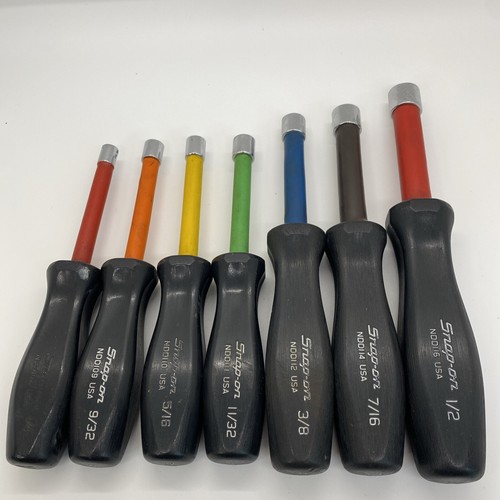 Snap-On SAE Nut Driver Set, NDD series, 7 Piece Set | eBay