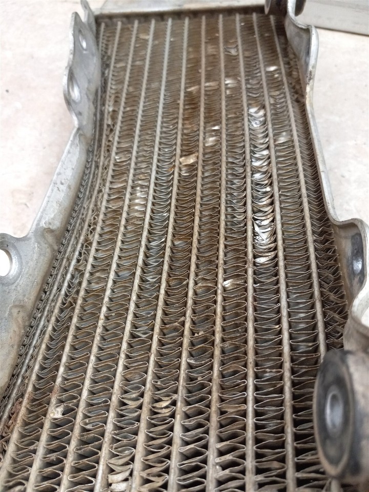 Yamaha 450 YZ450-F Coppia Di Radiatori 2003 2004 AP-120B PA | eBay