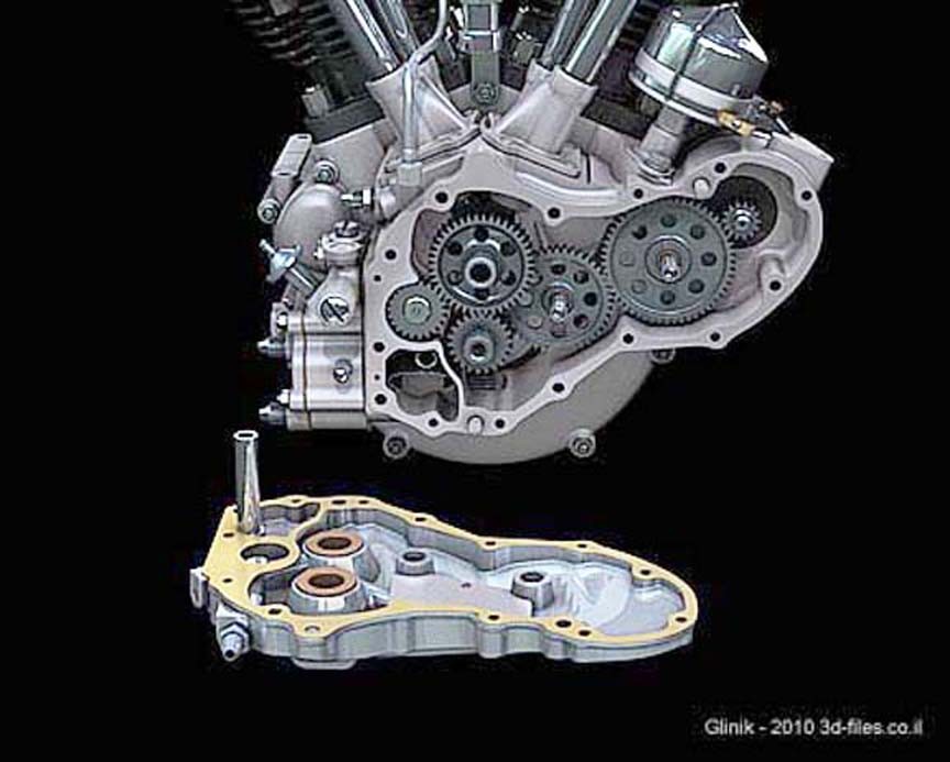 Inner & Outer CAM BUSHING SET for 1936 - 1957 Harley Knucklehead ...