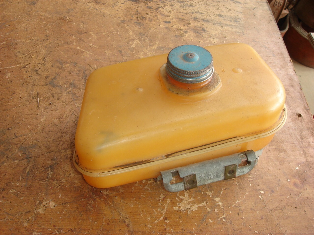 Vintage Gas Tank Mini Bike Go Kart Plastic Fuel Tank Tiller Lawnboy ...