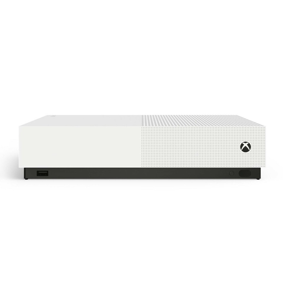 New Microsoft XBOX ONE S 1TB All-Digital Edition White System Gaming ...