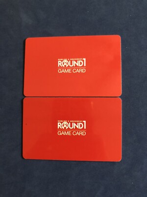 Round 1 Arcade Cards X 2 - Perfect for any collector. - Rare | eBay