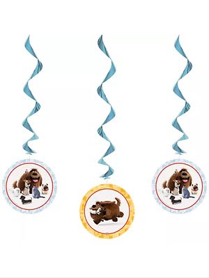The Secret life of Pets party supplies 26" hanging decorations-3ct. | eBay