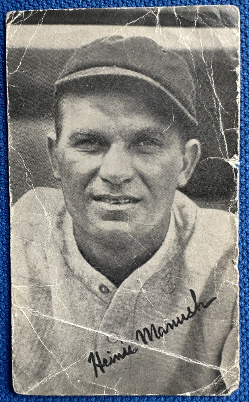 1936 R314 Goudey Wide Pen Heinie Manush Type 3 | eBay