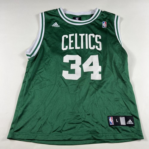 Adidas Boston Celtics # 34 Paul Pierce Jersey youth size large 14/16 | eBay