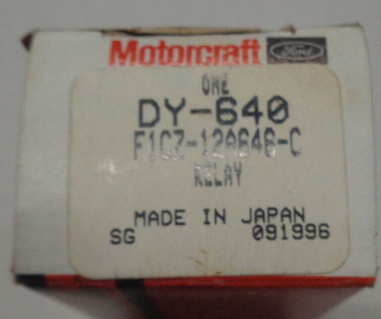 MOTORCRAFT F1CZ-12A646-C COMPUTER CONTROL RELAY | eBay