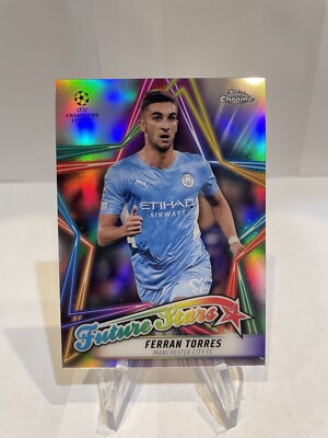 2022 Topps Chrome UEFA Champions League Ferran Torres Future Stars | eBay