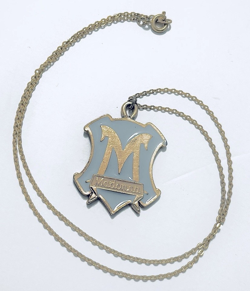 MADONNA IMMACULATE COLLECTION LOGO NECKLACE OFFICIAL MERCHANDISE PROMO ...