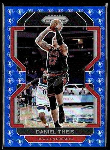 2021-22 Prizm 75th Anniversary Daniel Theis Houston Rockets #3 | eBay