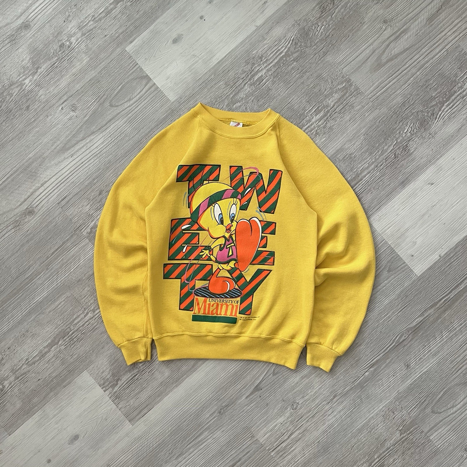 Vintage 1994 Looney Toons Tweety Bird University of M… - Gem