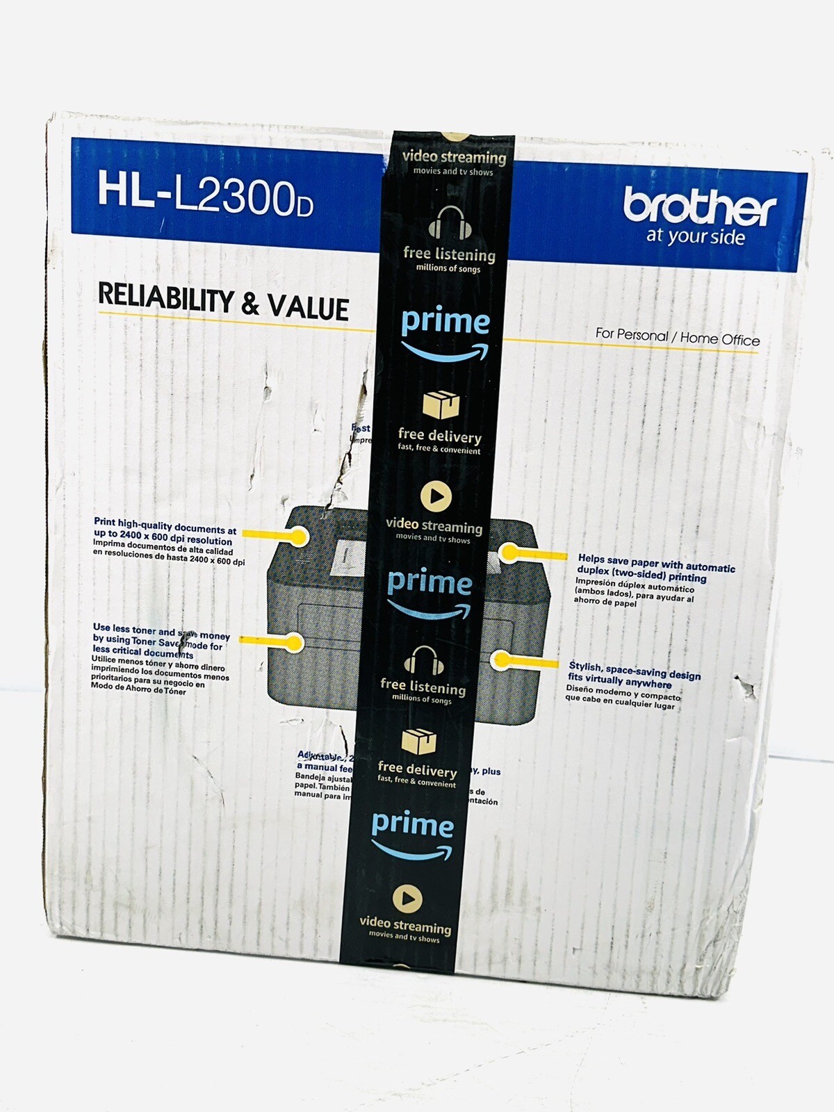 Brother HL-L2300D Monochrome Standard Laser Printer for sale online | eBay