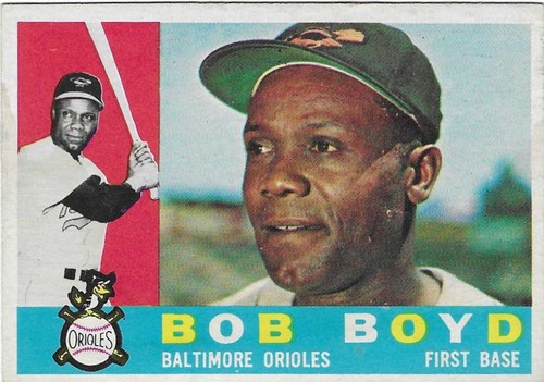 1960 TOPPS - #207 BOB BOYD (ORIOLES)!! GREAT CARD!! | eBay